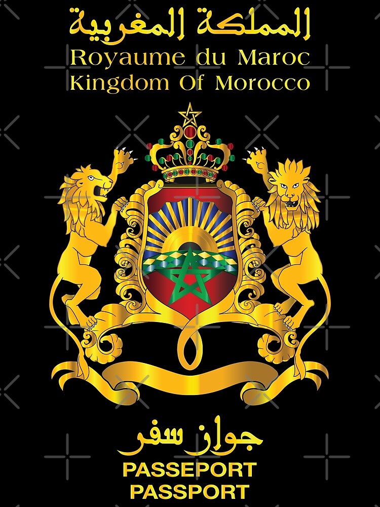"Kingdom of MOROCCO! royaume du maroc! Original Beautiful golden style ...