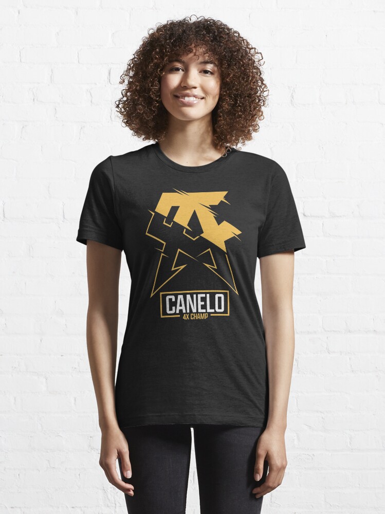 "Canelo Alvarez 4X Champ" T-shirt for Sale by trendrepublic | Redbubble ...