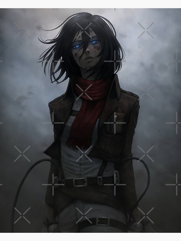 "Sad Attack Mikasa" Poster for Sale by ralfprobst51 | Redbubble