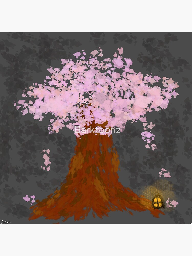 "Aiden’s tree" Sticker for Sale by Barktoonz | Redbubble