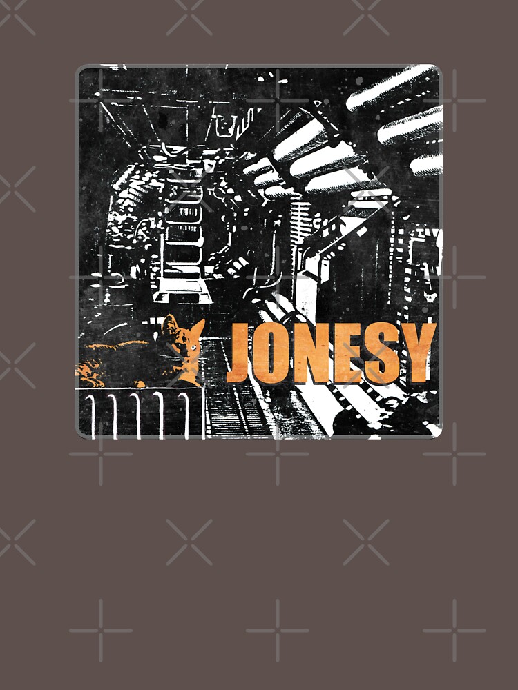 "Jonesy Survived Aliens original grunge illustration" T-shirt for Sale ...
