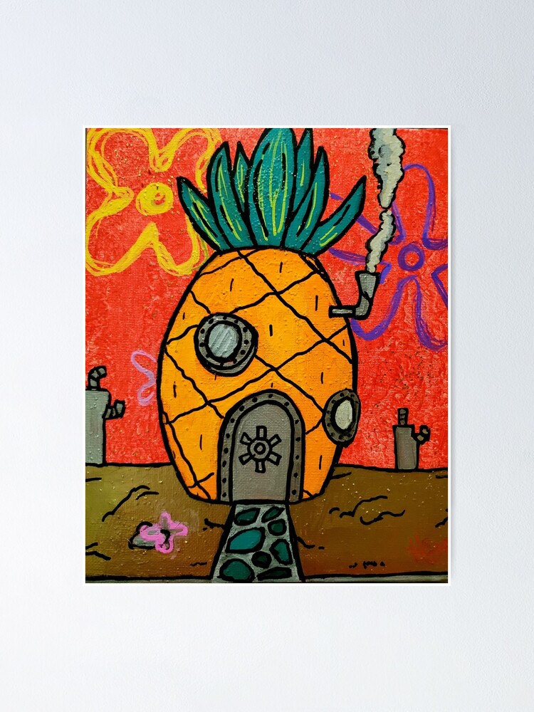 "Who Lives in a Pineapple Under the Sea?" Poster for Sale by ...