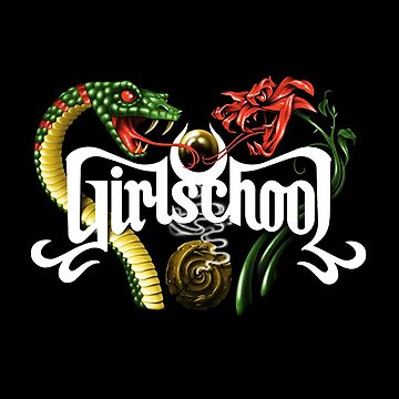 "Girlschool T-Shirts " Essential T-Shirt for Sale by btesmondz | Redbubble