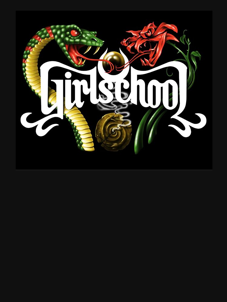 "Girlschool T-Shirts " Essential T-Shirt for Sale by btesmondz | Redbubble