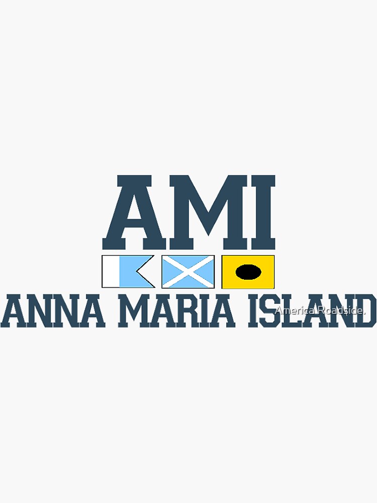 "Anna Maria Island." Sticker for Sale by ishore1 | Redbubble