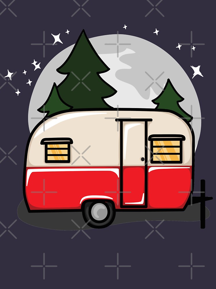 "Little red camper" T-shirt for Sale by TswizzleEG | Redbubble | camper ...
