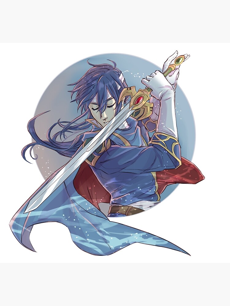 "Seliph/Celice Fire Emblem 4 Genealogy of the Holy War" Art Print by ...