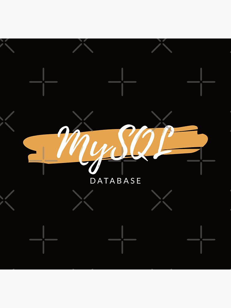 "MySQL Database Paint Smear" Sticker for Sale by codewearIO | Redbubble