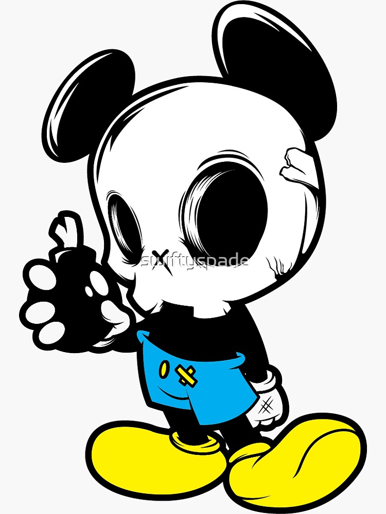 "Dead Mouse" Sticker for Sale by swiftyspade | Redbubble