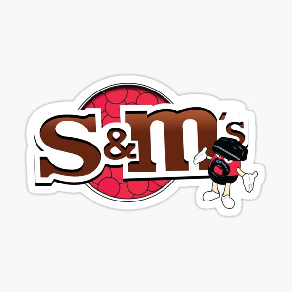 "S&M's" Sticker for Sale by BenClark | Redbubble