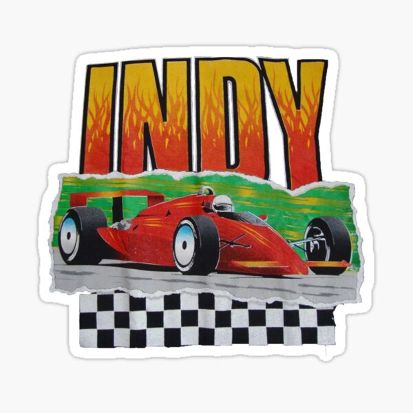 "indy car series" Sticker for Sale by mariadesign3 | Redbubble