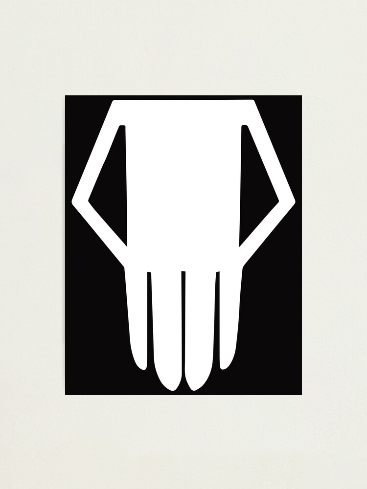 "Bakugou Katsuki Skull My Hero Academia Manga Black" Photographic Print ...