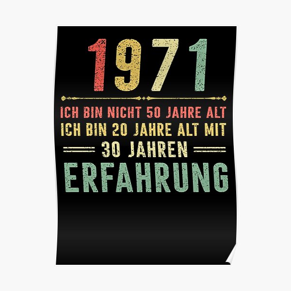"Ich bin nicht 50 jahre alt, ich bin 20 jahre alt mit 30 jahren ...