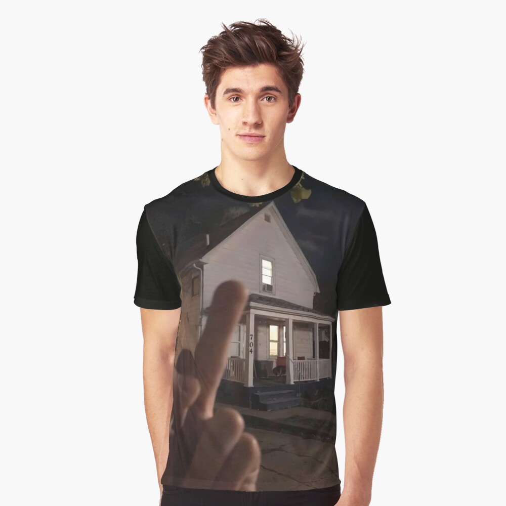 "Middle Finger House" T-shirt for Sale by gonzalessybil | Redbubble ...