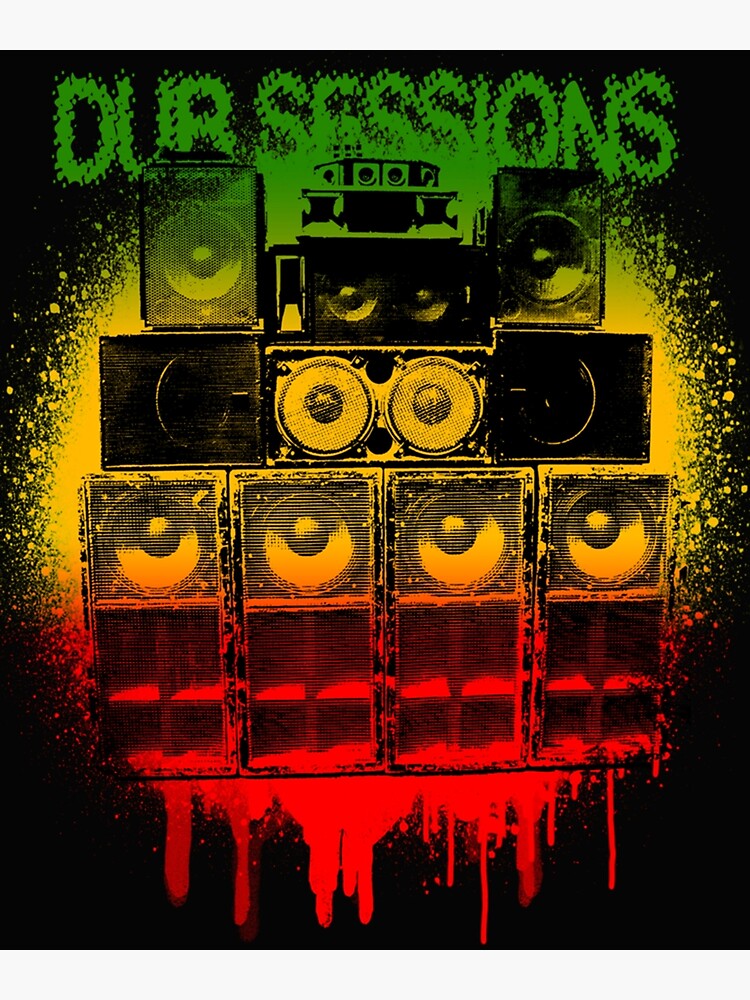 "Dub Sessions" Poster for Sale by OvaHagenese | Redbubble