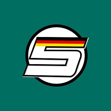 "Logo Sebastian Vettel Number 5" Sticker for Sale by ixxm | Redbubble