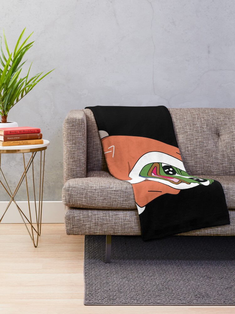 "peepoBlanket Emote High Quality" Throw Blanket for Sale by ...