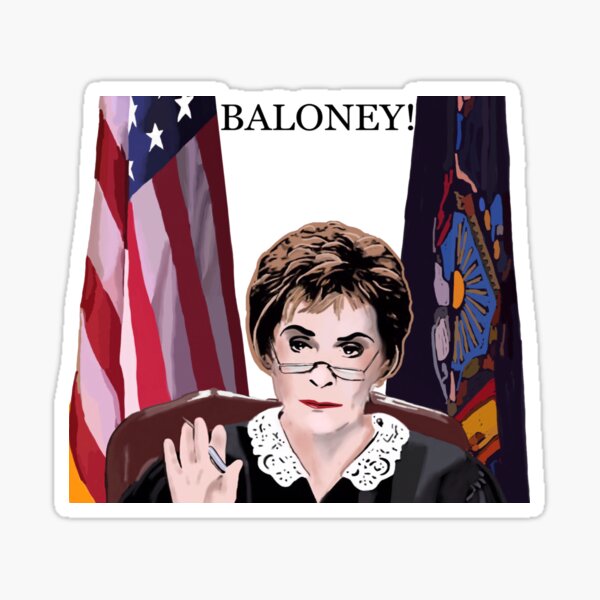 "BALONEY!" Sticker for Sale by 3leggeddogg | Redbubble