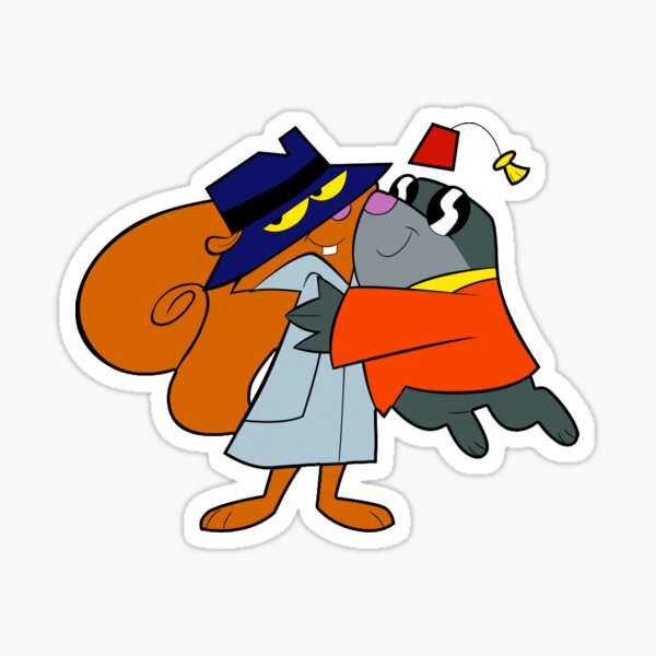 Secret Squirrel Stickers | Redbubble