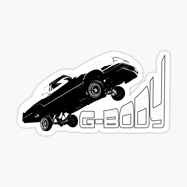 "GBody Lowrider Mask" Sticker by OldschoolTs | Redbubble