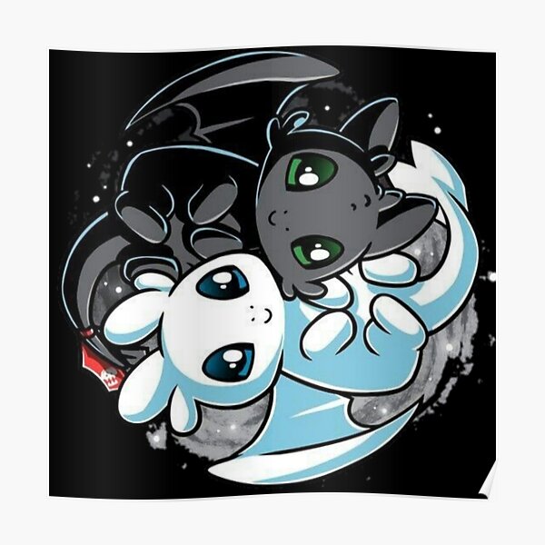 "Toothless" Poster by artask | Redbubble