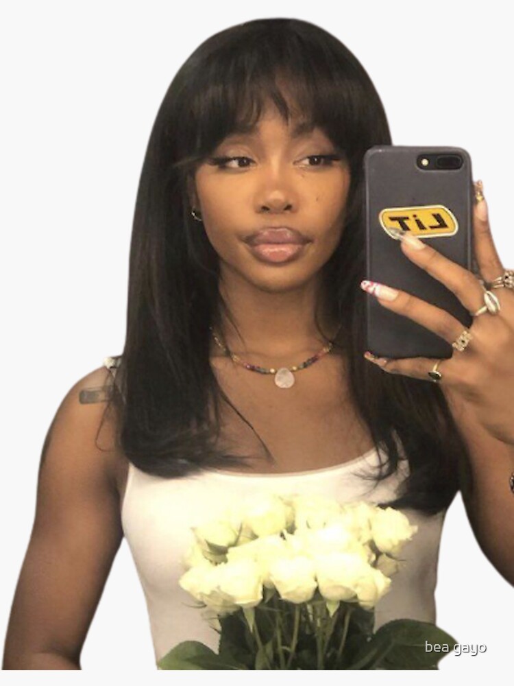 "SZA" Sticker by brittgallo | Redbubble