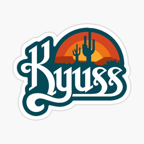 "Kyuss" Sticker for Sale by LuffySam | Redbubble