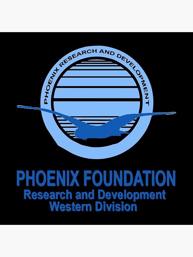 "Phoenix Foundation Logo" Poster for Sale by liddeilja | Redbubble