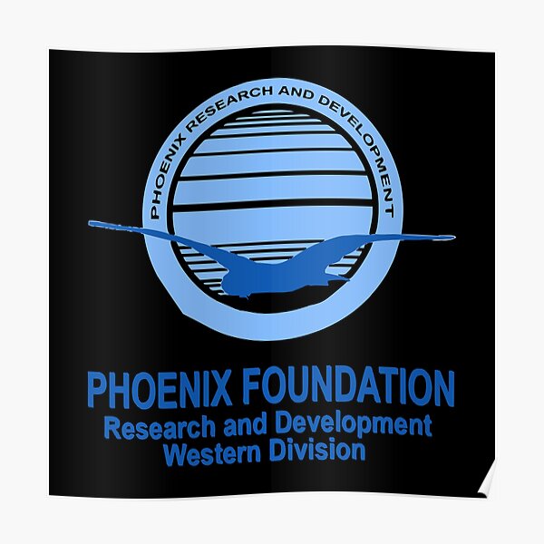 "Phoenix Foundation Logo" Poster for Sale by liddeilja | Redbubble
