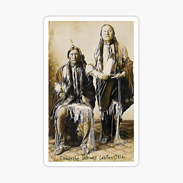 "Comanche" Sticker for Sale by Mizjean | Redbubble