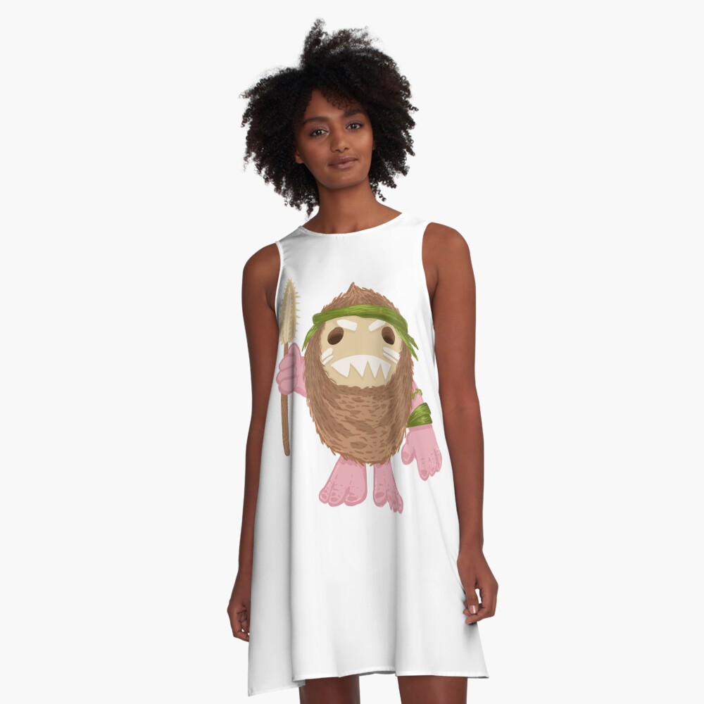 "Kakamora the coconut monster" Sticker for Sale by HowreSketch | Redbubble