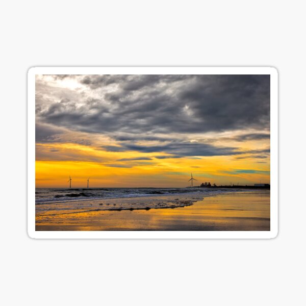 "Pastel shades at daybreak" Sticker by Violaman | Redbubble