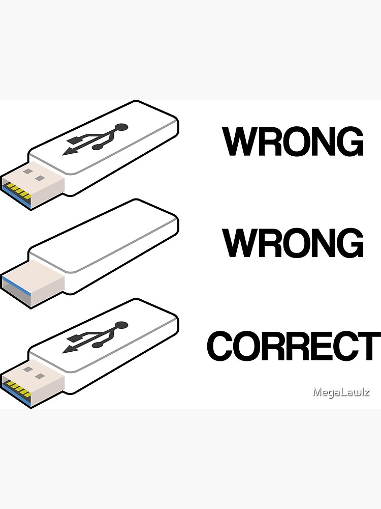 Usb Meme Poster For Sale By Megalawlz Redbubble