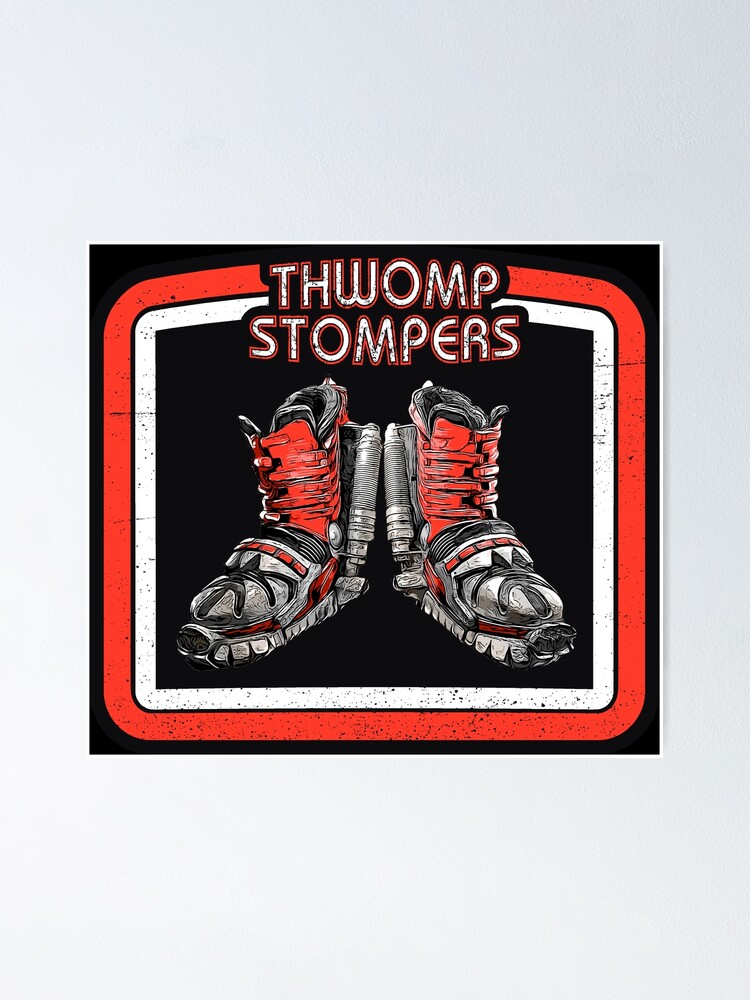 "Thwomp Stompers" Poster for Sale by CreativeSpero | Redbubble