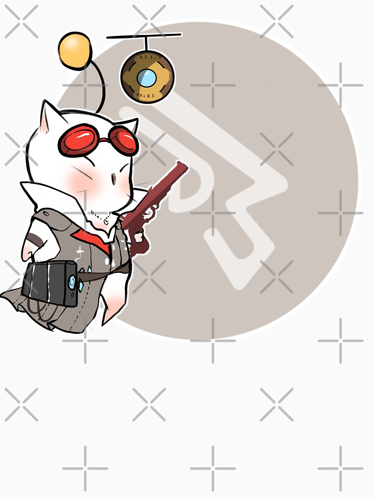 "MACHINIST MOOGLE FFXIV " T-shirt for Sale by Oreen | Redbubble ...