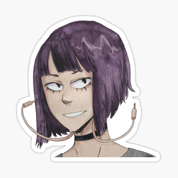 "Jirou Portrait " Sticker for Sale by creamsicleart | Redbubble