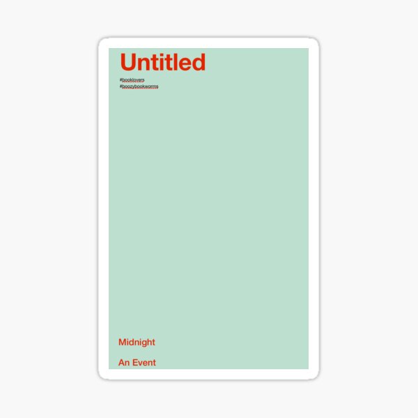 "TBD" Sticker for Sale by Murkin-Arts | Redbubble