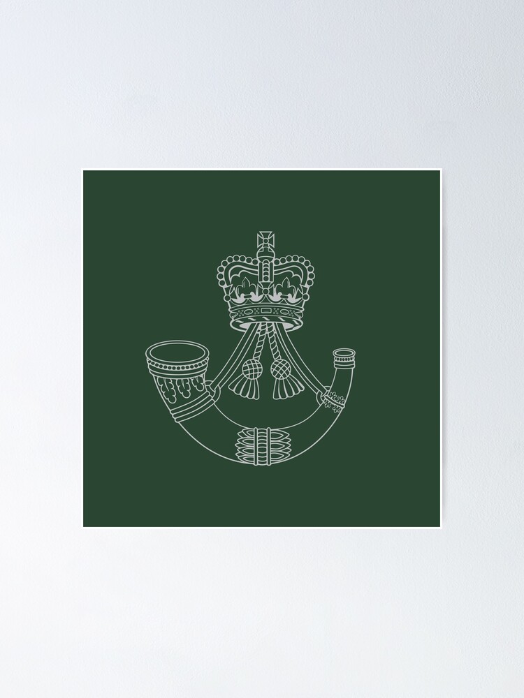 "The Rifles Cap Badge" Poster by LukeWomersley | Redbubble