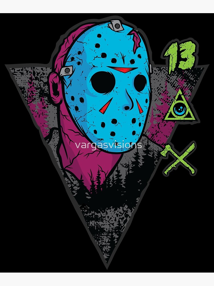 "Jason Voorhees (The original zombie - Friday the 13th) Purple Version ...
