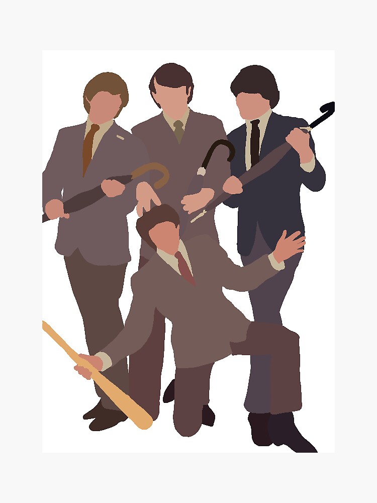 "singing in the rain monkees" Sticker by Niiiamh | Redbubble