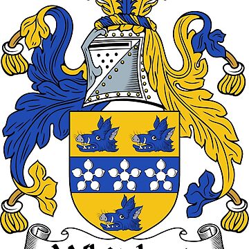 "Whitehead Coat of Arms / Whitehead Family Crest" Art Print for Sale by ...