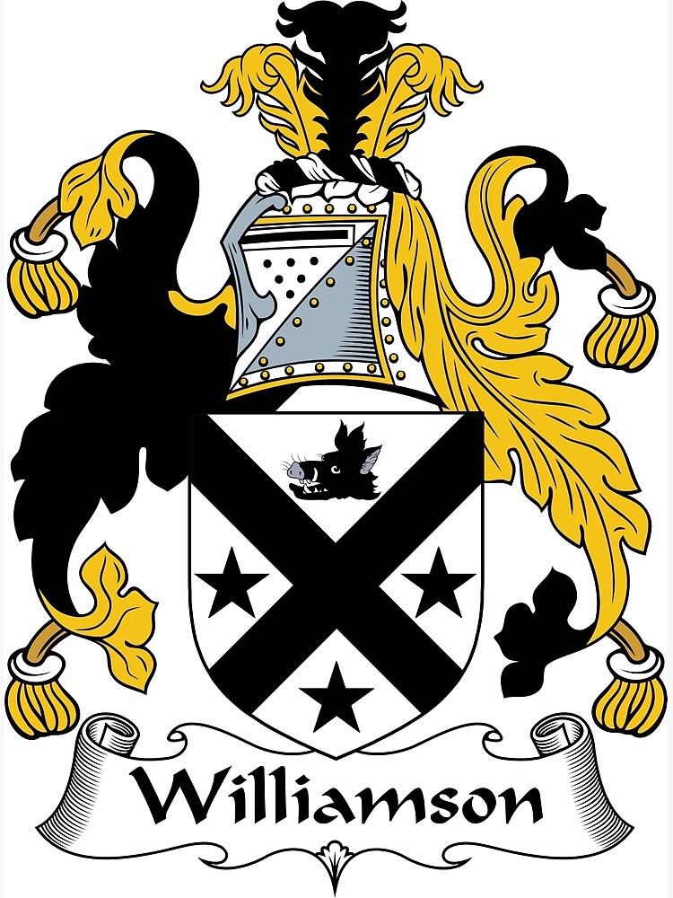 "Williamson Coat of Arms / Williamson Family Crest" Canvas Print for ...
