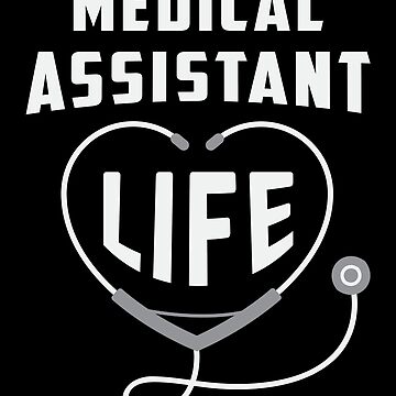 "Medical Assistant Life Doctor Medicine Nurse Funny" Sticker by ...