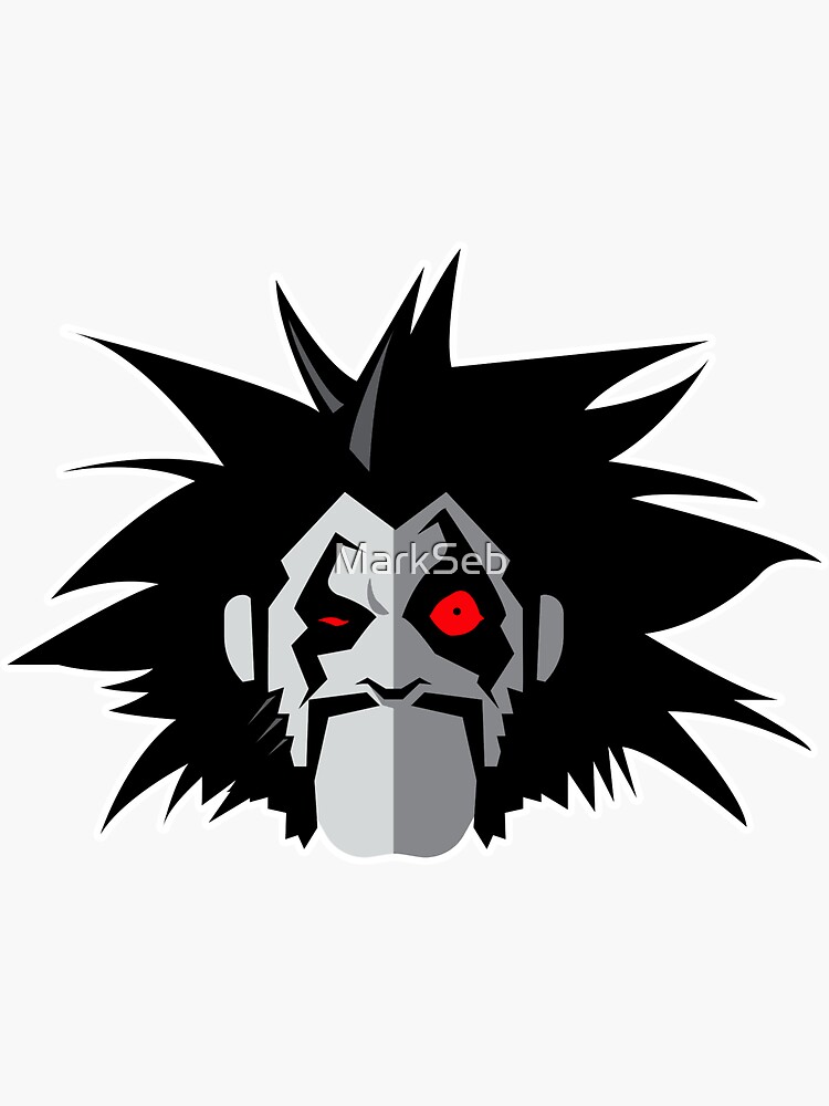 "LOBO" Sticker for Sale by MarkSeb | Redbubble