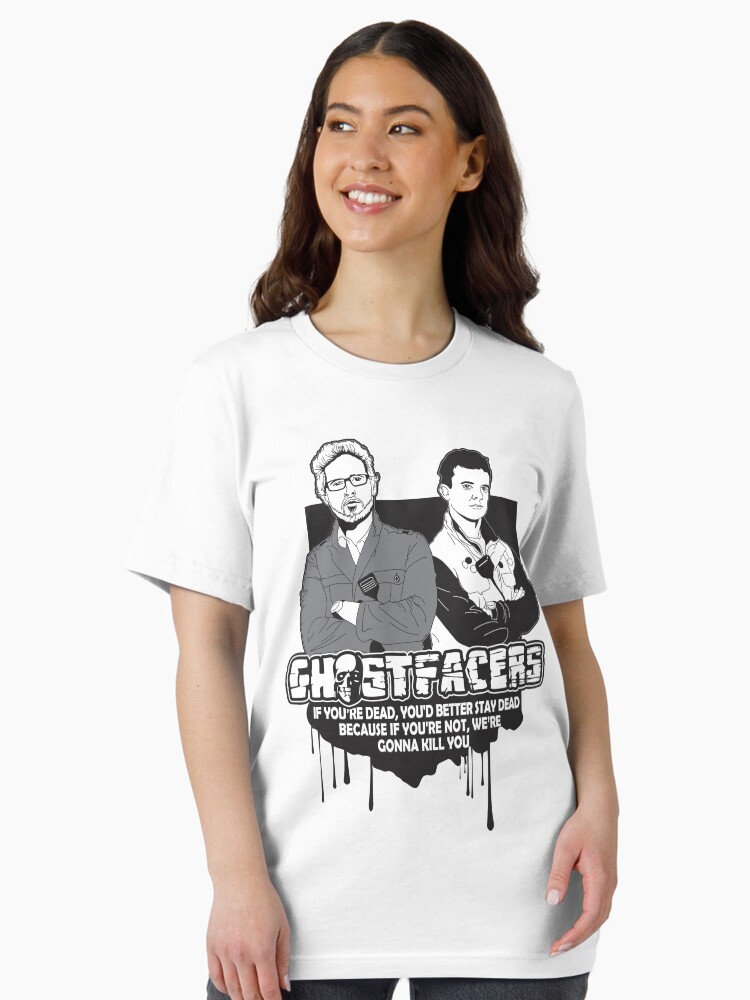 "Ghostfacers" Essential T-Shirt for Sale by satansbrand | Redbubble
