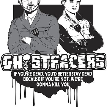 "Ghostfacers" Essential T-Shirt for Sale by satansbrand | Redbubble