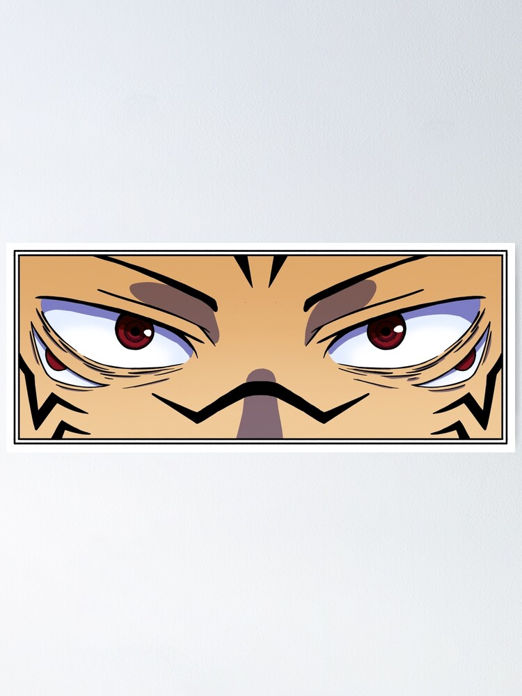 Poster « Sukuna », par jirxchii | Redbubble