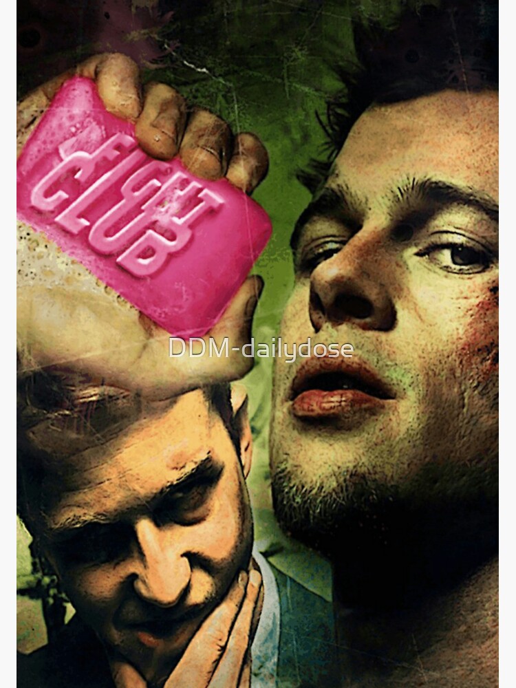 " Fight Club " Sticker by DDM-dailydose | Redbubble
