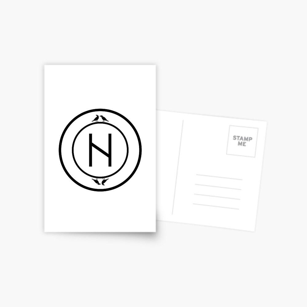 "Hagalaz - Raven White - Norse Rune - Viking Rune - Ancient Alphabet ...