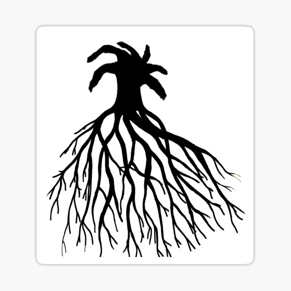 "Tree Roots" Sticker for Sale by eliasmArt | Redbubble